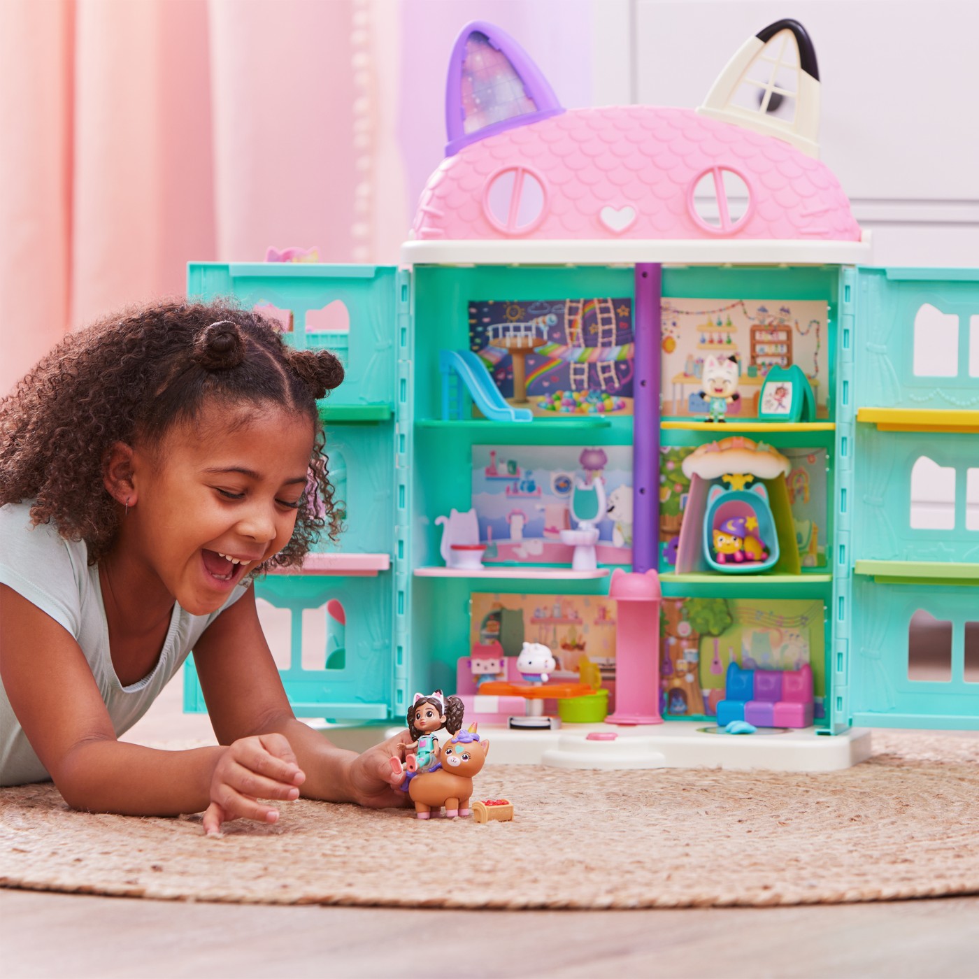 Gabbys Dollhouse Casa Purrfect a lui Gabby Viv6060414 Cod: VIV6060414 ...