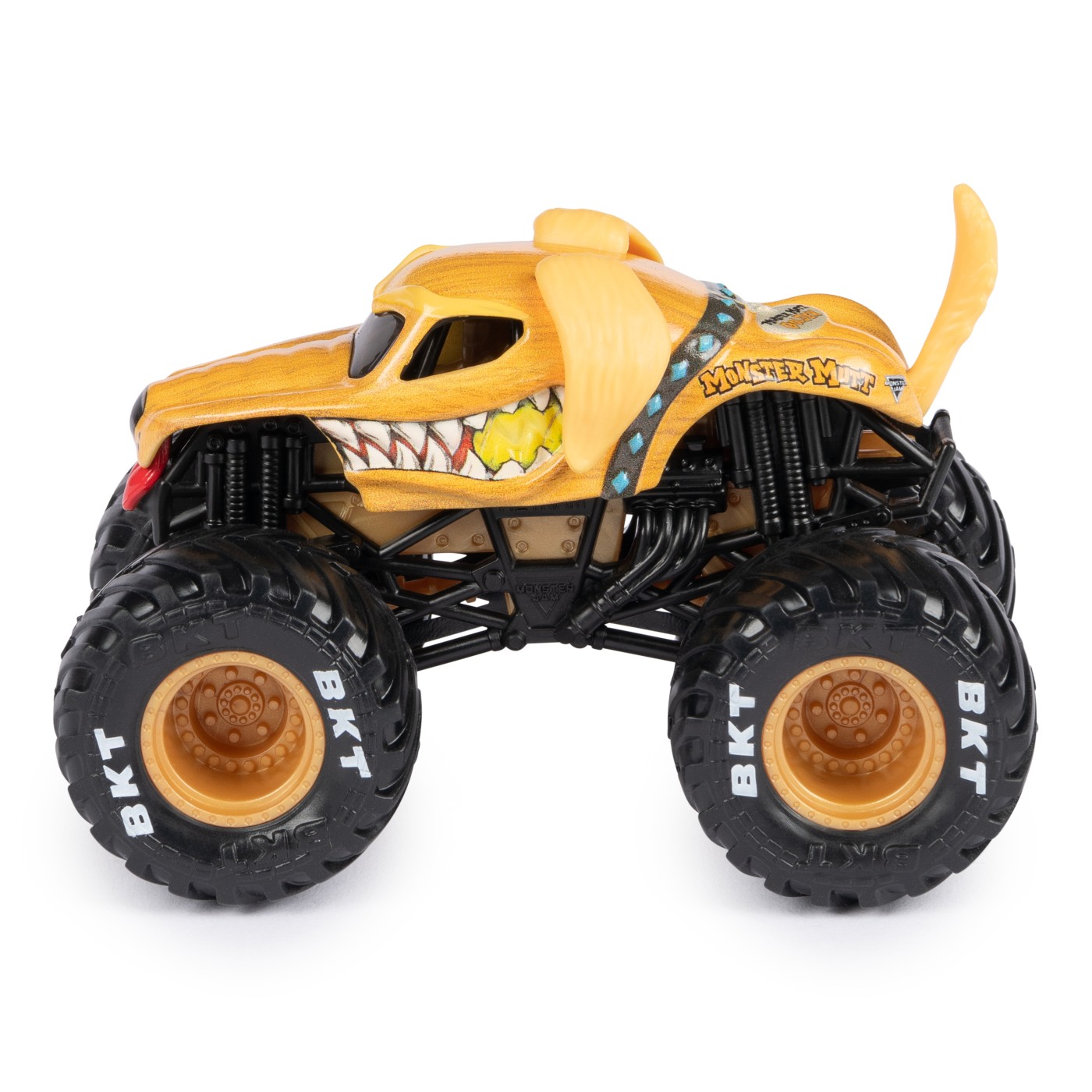 Masina Monster Jam Metalica Monster Mutt Golden 1:64 Cod: VIV6044941 ...
